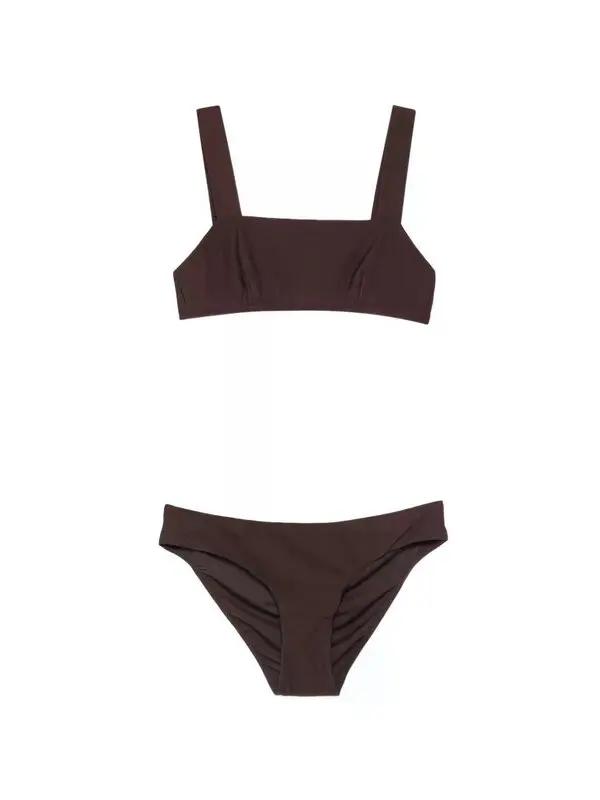 Bondi Born Anja Ii And Nadia Bikini Set - Brown