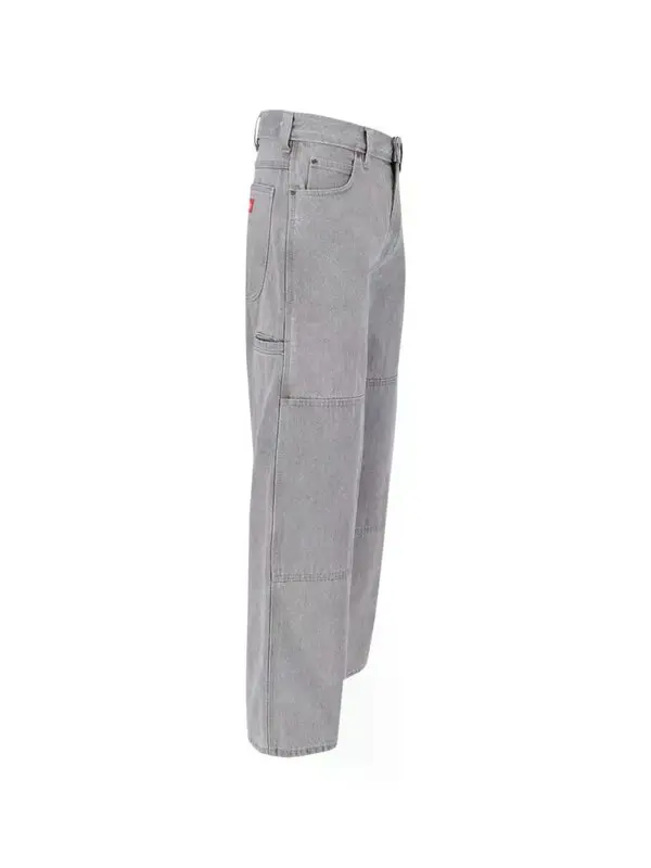 Dickies Double Knee Straight Jeans - Grey