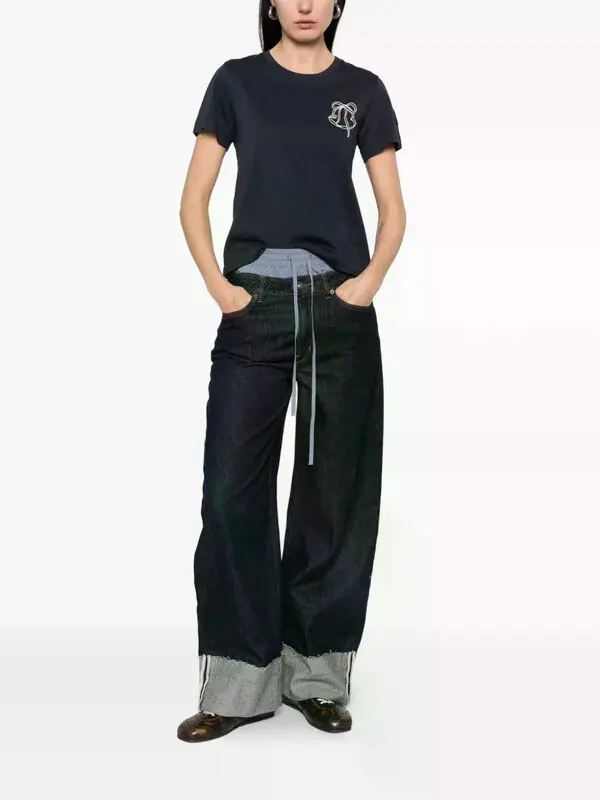Moncler T-shirt With Embroidery