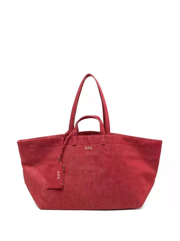 A.p.c. Le Drummer Tote Bag - Red
