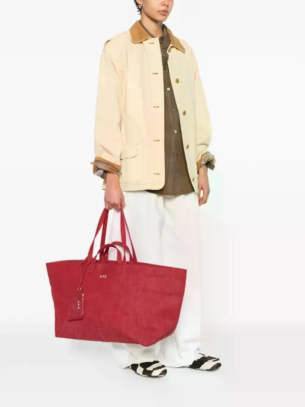 A.p.c. Le Drummer Tote Bag - Red