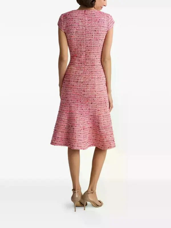 St. John Marcy Cap-sleeves Dress