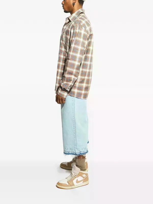 GARCIAS Plaid Embellished Shirt