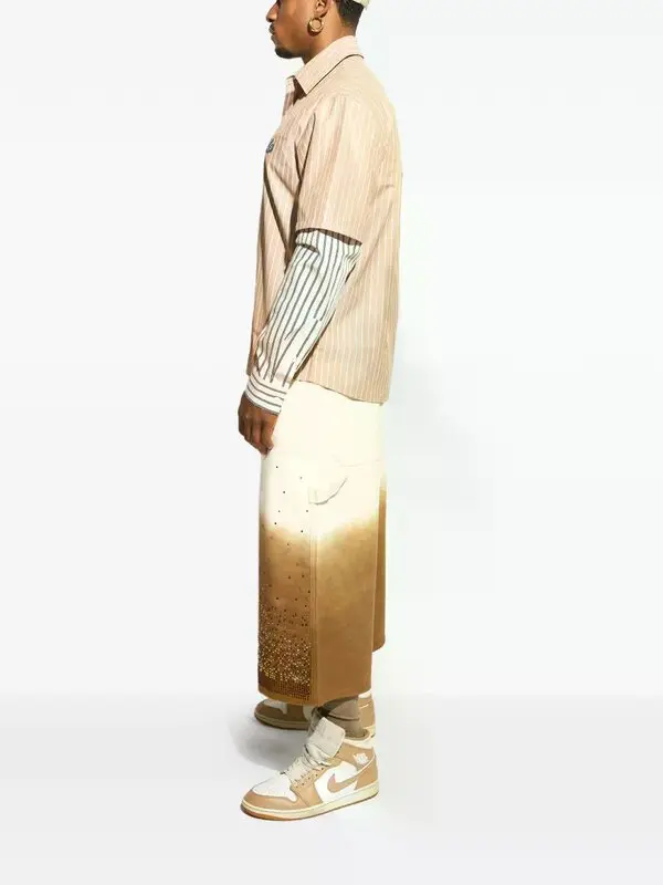 GARCIAS Striped Oversized Shirt