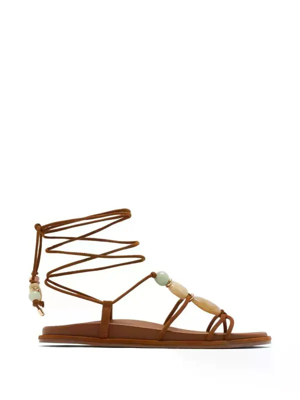 STUART WEITZMAN Majorca Sandals - Brown
