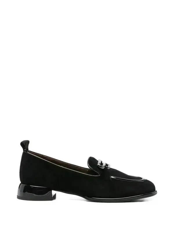 LINDA BAUMANN Appliqué Loafers