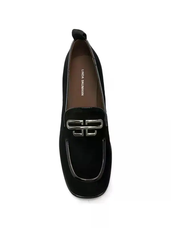 LINDA BAUMANN Appliqué Loafers