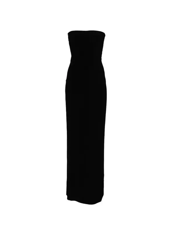 Norma Kamali Strapless Maxi Dress - Black