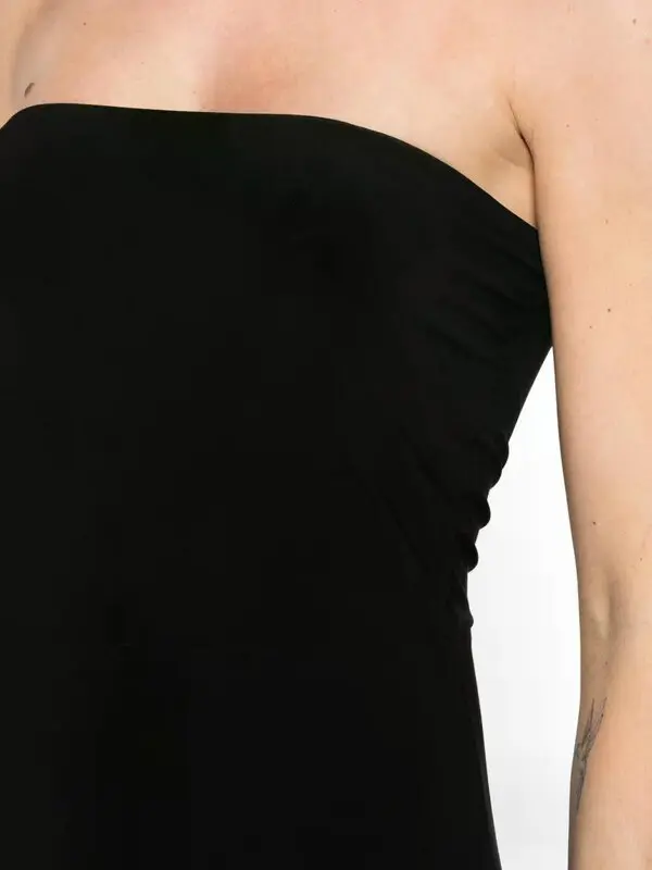 Norma Kamali Strapless Maxi Dress - Black