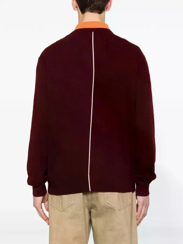 Loewe Logo Crewneck Sweater - Red