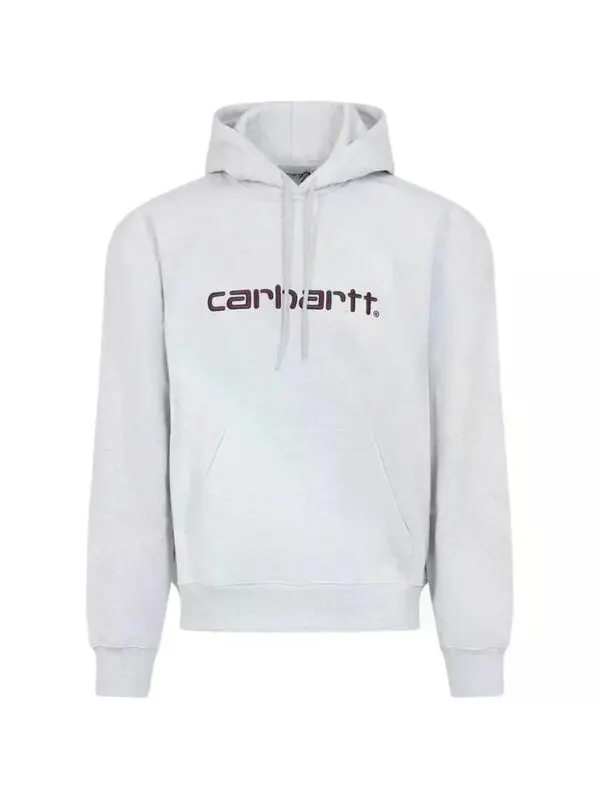Carhartt Work In Progress Hooded Sweatshirt - Grey
