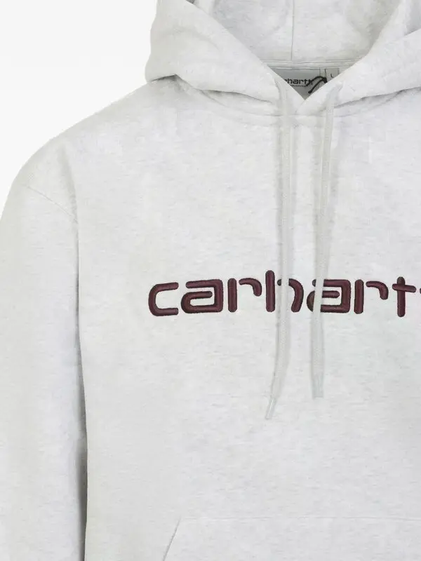 Carhartt Work In Progress Hooded Sweatshirt - Grey