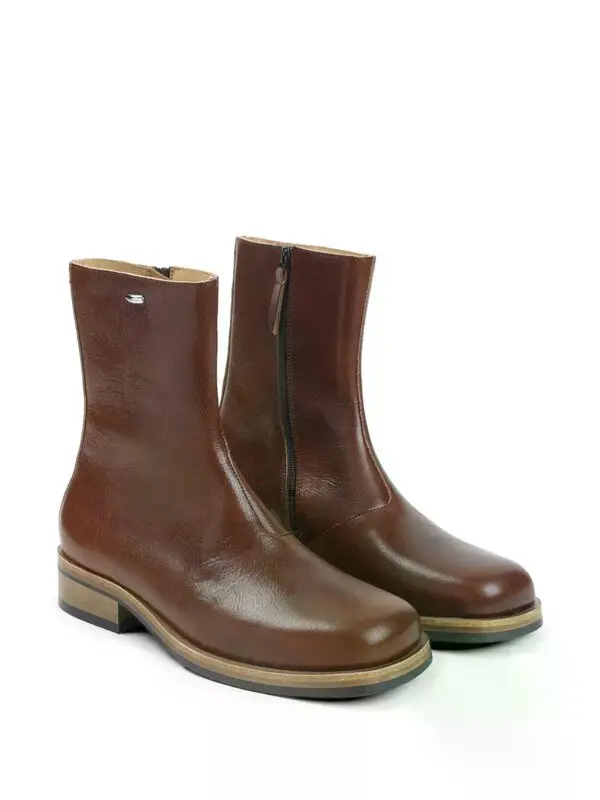 Our Legacy Camion Leather Boots - Brown