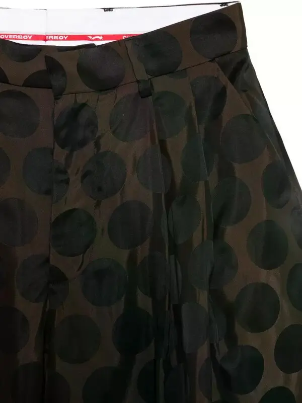 CHARLES JEFFREY Polka Dot Bermuda Shorts
