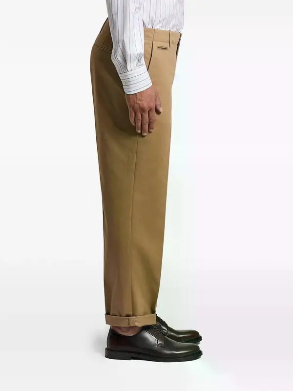 Peserico Cuffed Trousers - Neutrals