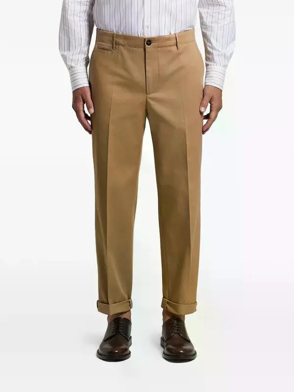 Peserico Cuffed Trousers - Neutrals