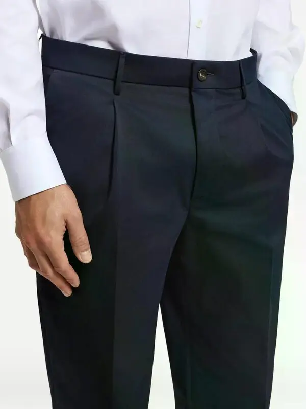Peserico Pleated Trousers - Blue