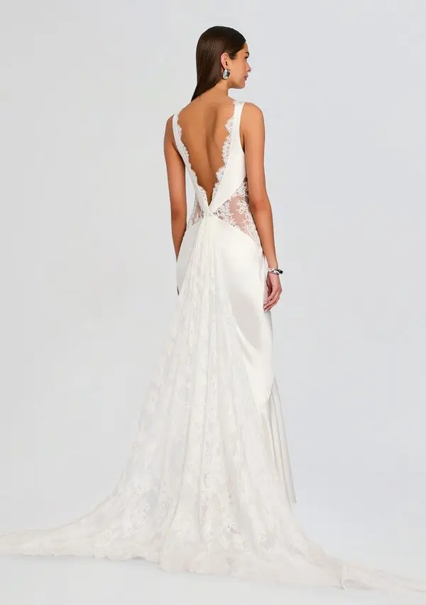 Retrofete Analuisa Lace Gown - Ivory