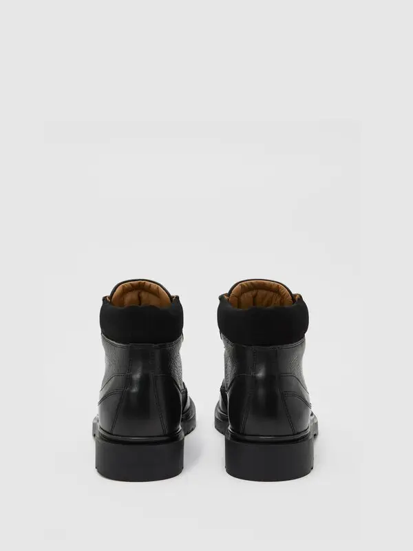 REISS Nevada Leather Hiking Boots