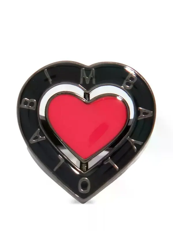 Bimba Y Lola Heart Logo Ring - Red