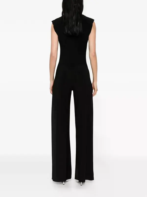 Norma Kamali Sleeveless Jumpsuit - Black