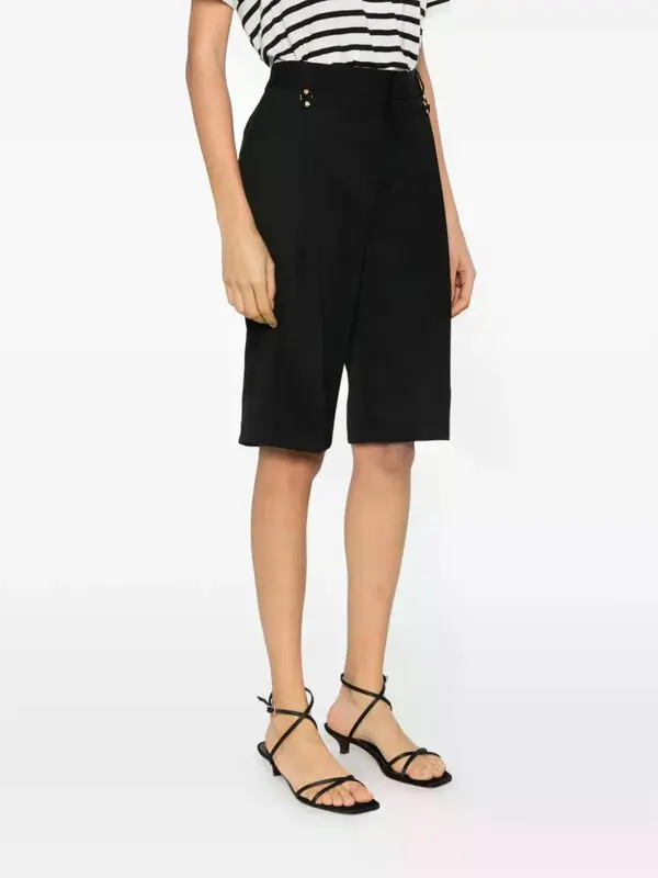 Elisabetta Franchi Tailored Shorts - Black