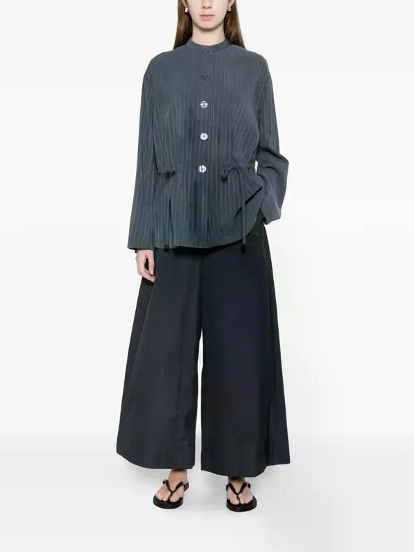 Max Mara Drawstring-fastening Wide-leg Trousers