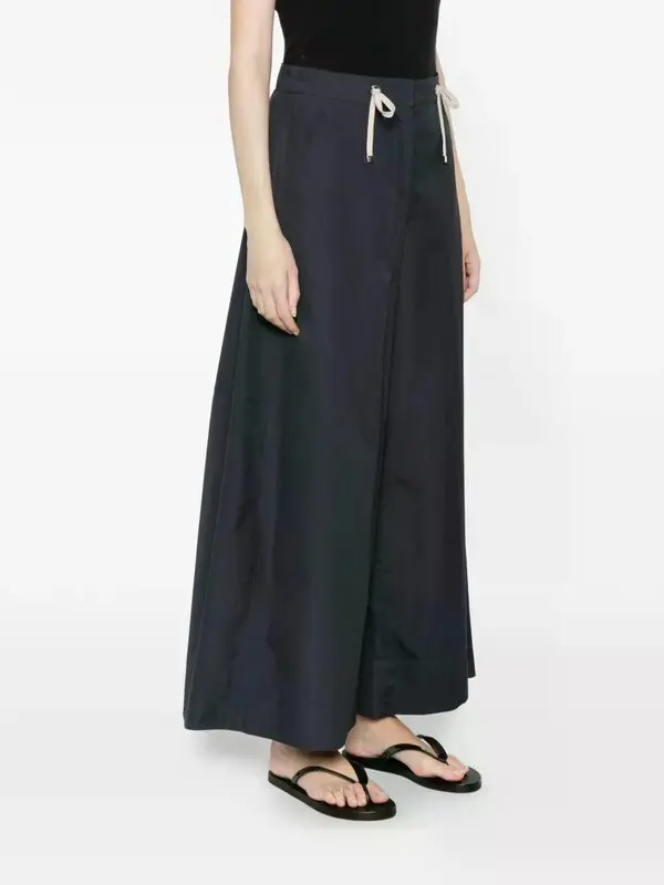 Max Mara Drawstring-fastening Wide-leg Trousers
