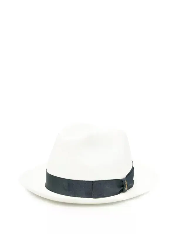 Borsalino Federico Panama Hat - White