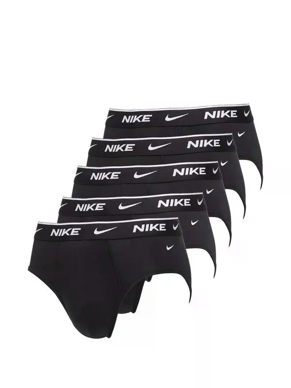 Nike Logo-waistband Briefs - Black