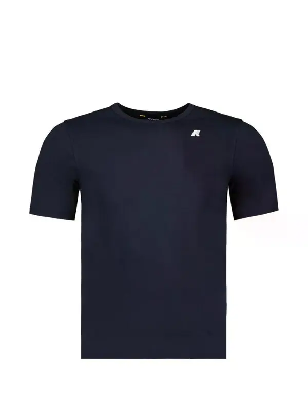 K-WAY Logo-detail T-shirt - Blue