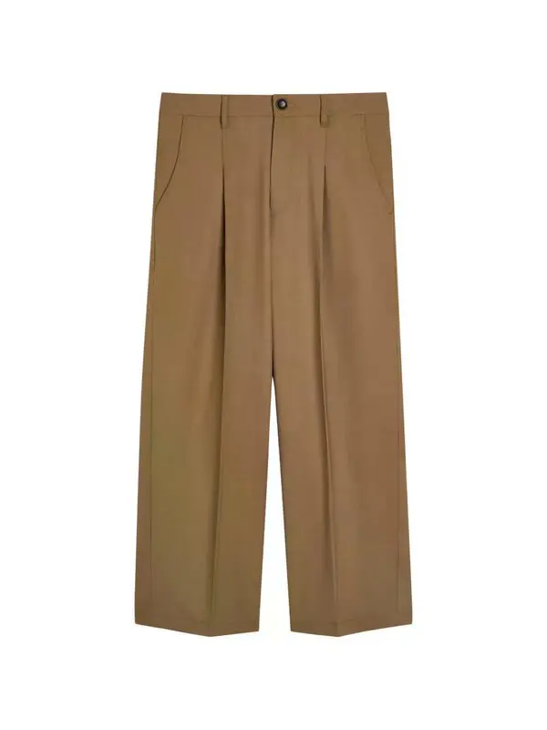 Maria Mcmanus Pleated Tailored Trousers - Brown