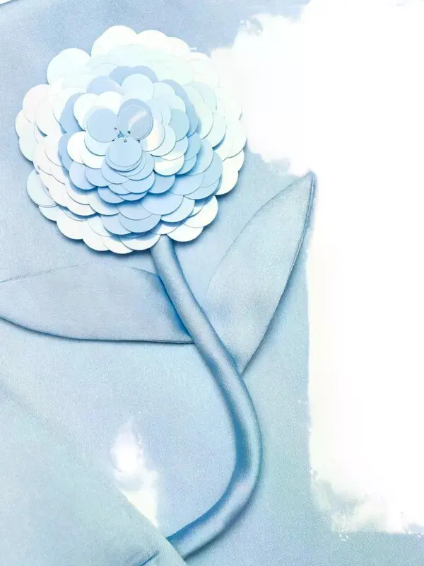 SELF-PORTRAIT Floral Appliqué Top