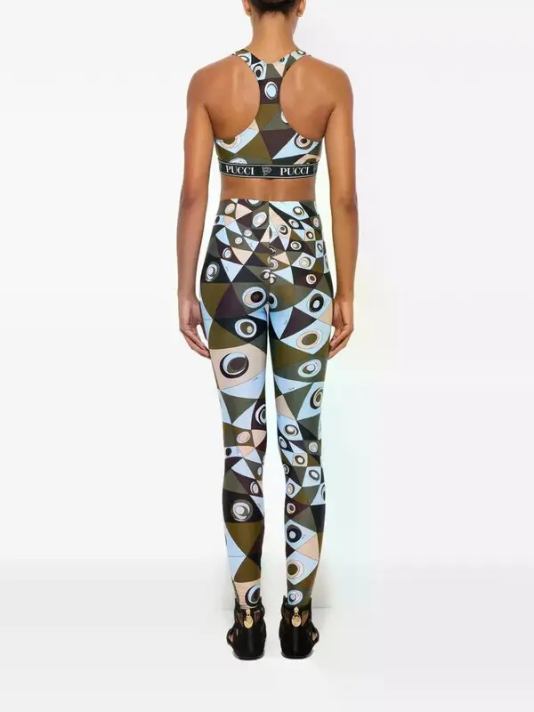 Emilio Pucci Occhi-print Top - Green