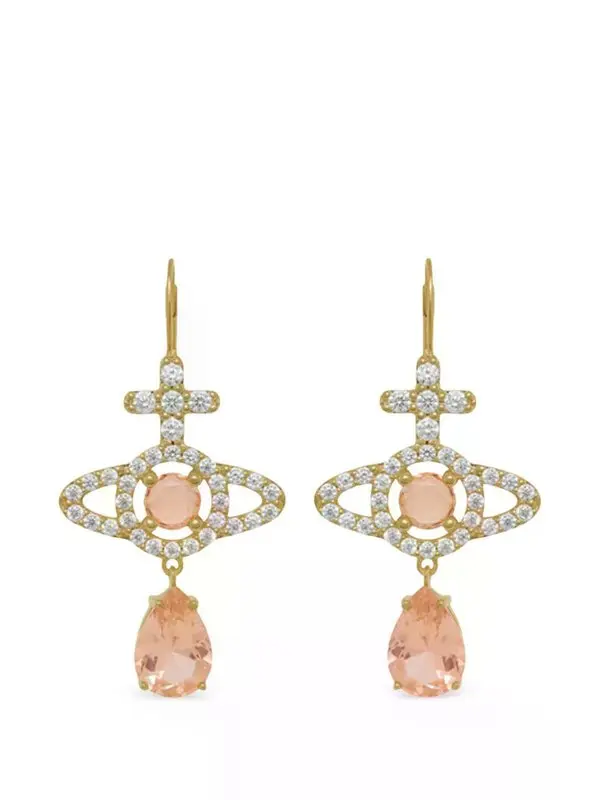 VIVIENNE WESTWOOD Tear-drop Earrings - Gold