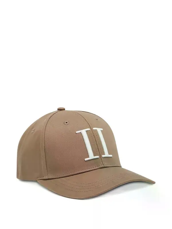 LES DEUX Embroidered Baseball Cap - Brown