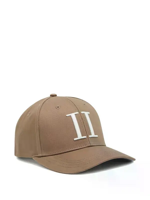 LES DEUX Embroidered Baseball Cap - Brown