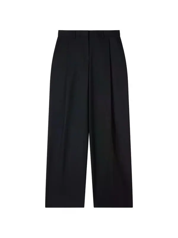 Paul Smith Pleated Tailored Trousers - Blue