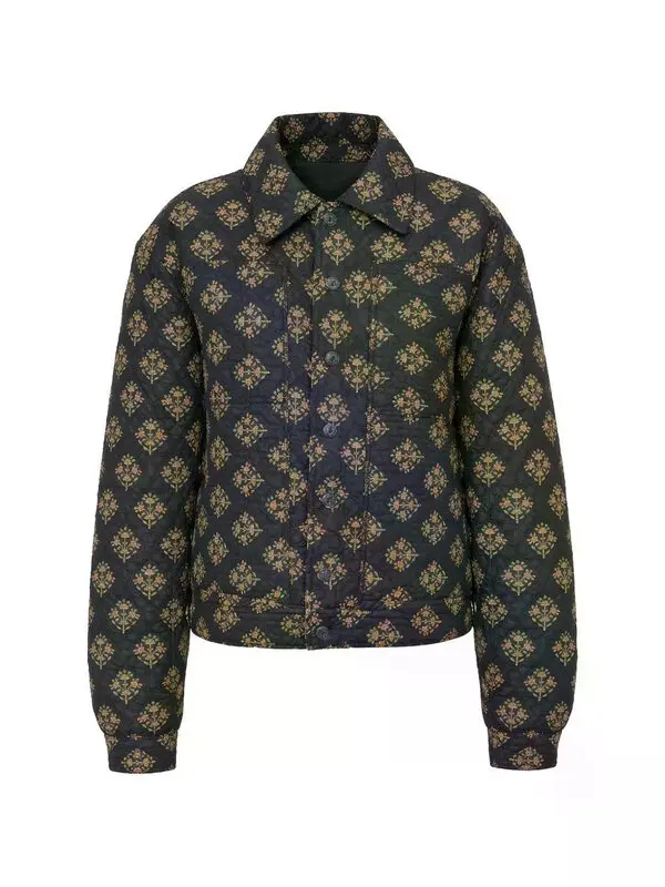 Antik Batik Quilted Floral Jacket