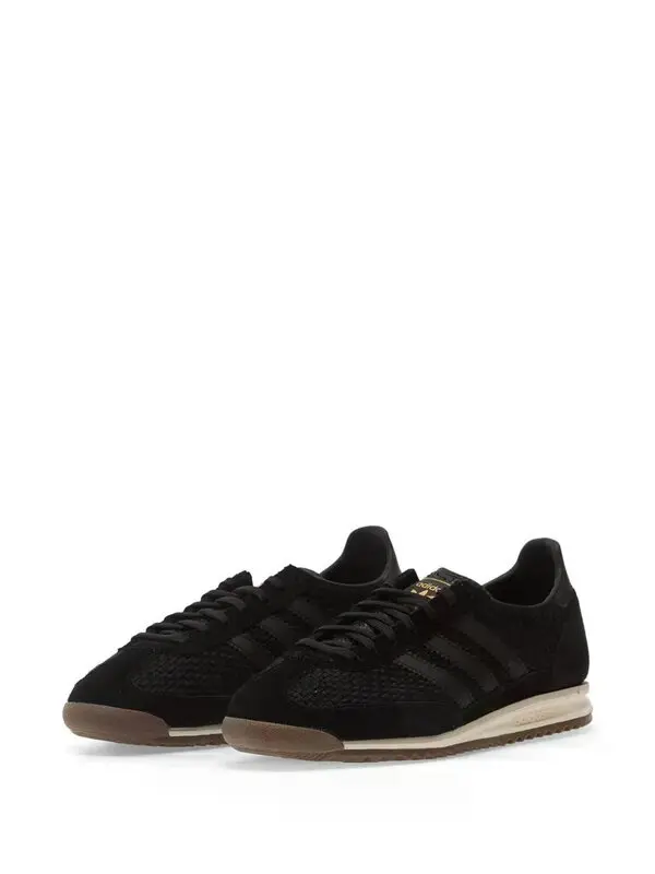 Adidas Sl 72 Three Stripe Sneakers - Black