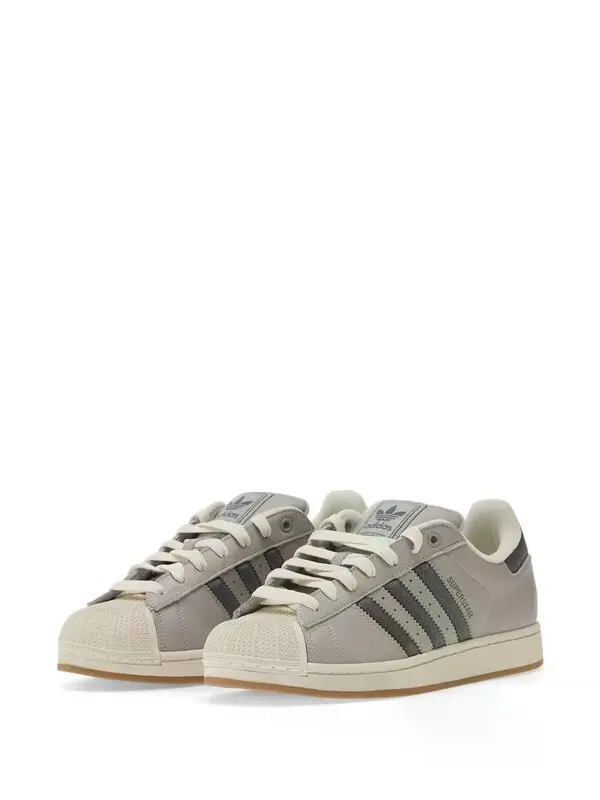 Adidas Superstar Ii Three Stripes Sneakers - Grey