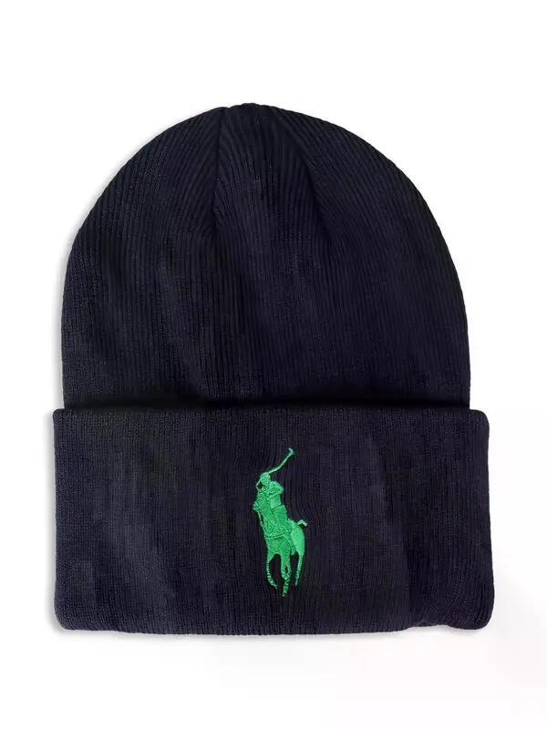 Polo Ralph Lauren Logo Beanie - Blue