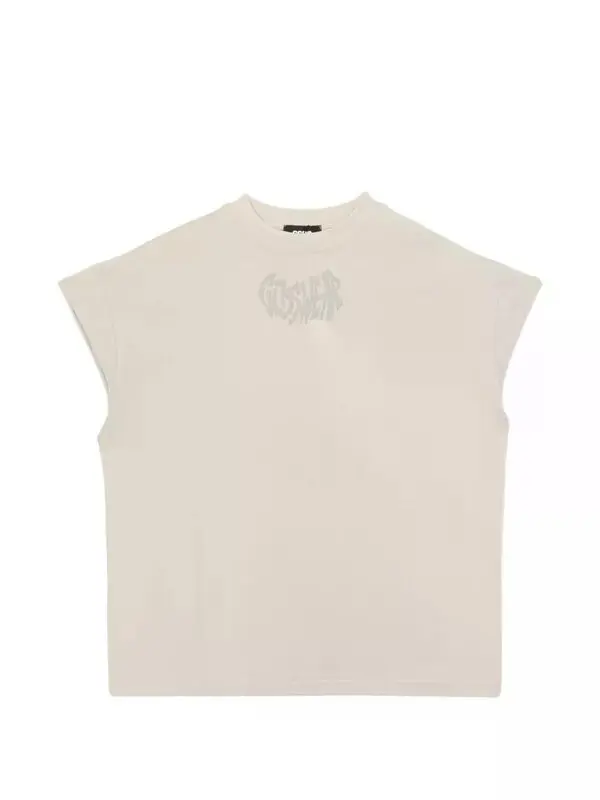 Gcds Apple Print T-shirt - Neutrals