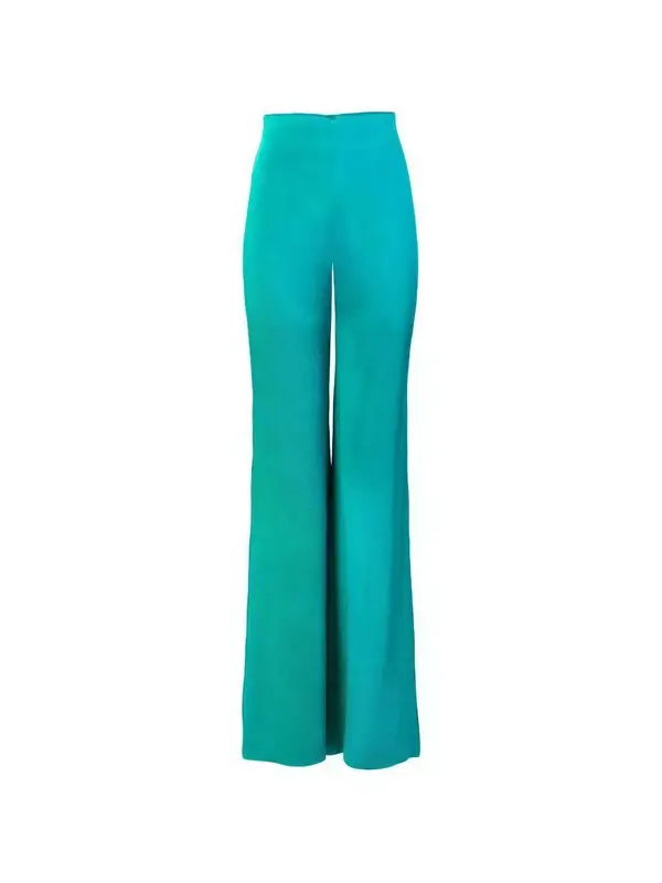 Silvia Tcherassi Palermo Wide-leg Trousers - Green