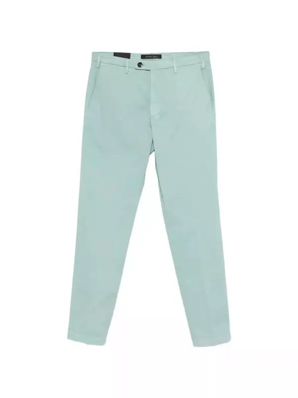 MICHAEL COAL Buttoned Trousers - Blue
