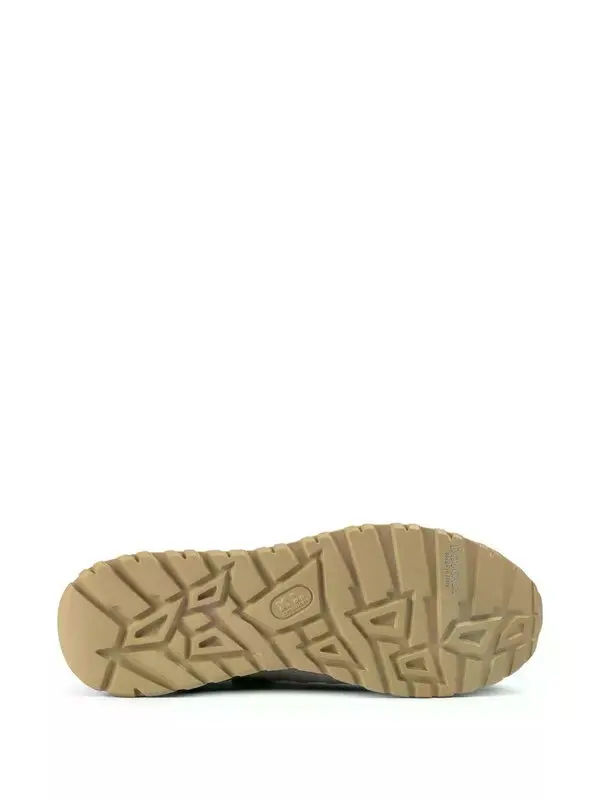 DOUCAL'S Knitted Leather Sneakers - Neutrals