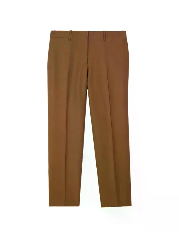 Burberry Wool Mohair Tailored Trousers