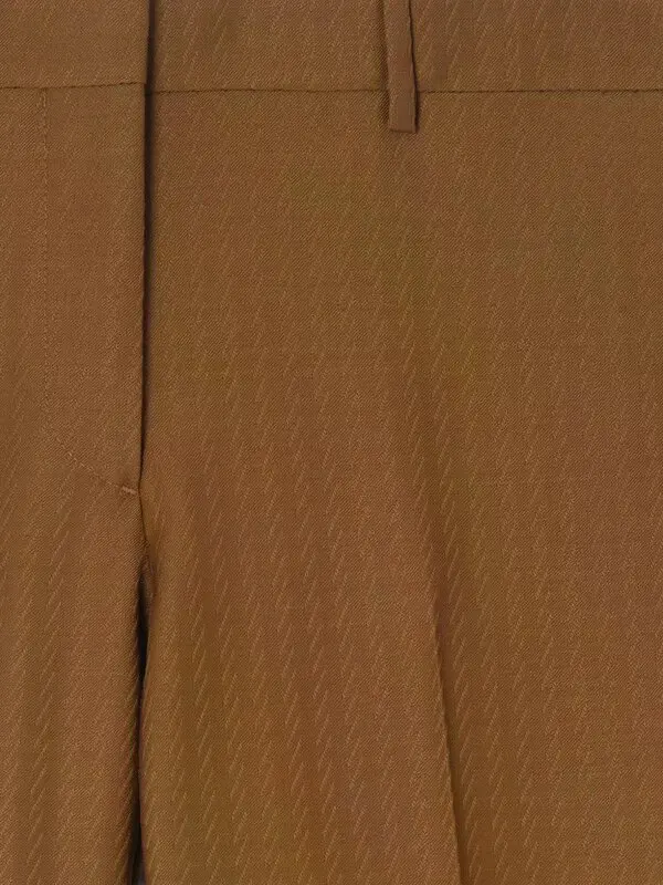 Burberry Wool Mohair Tailored Trousers