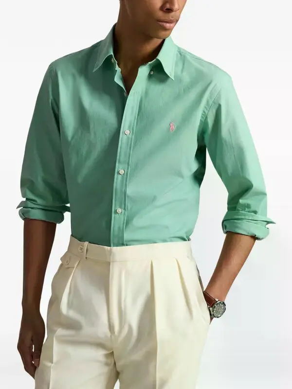 Polo Ralph Lauren Logo-embroidered Shirt - Green