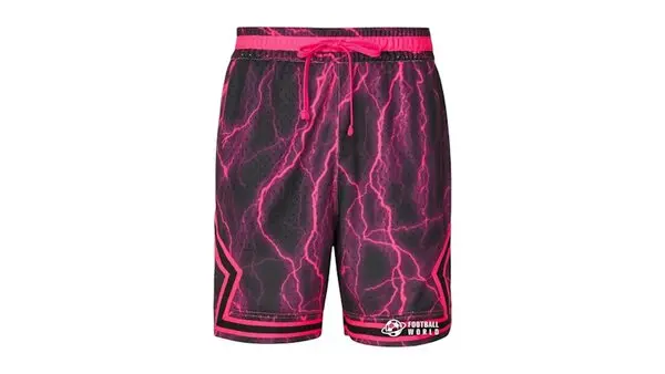 JORDAN Sport Diamond Dri-fit Shorts - Black/hyper Pink